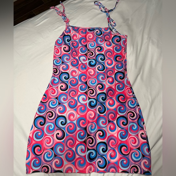 Other | Rave After Rave Swirl Mini Dress | Poshmark